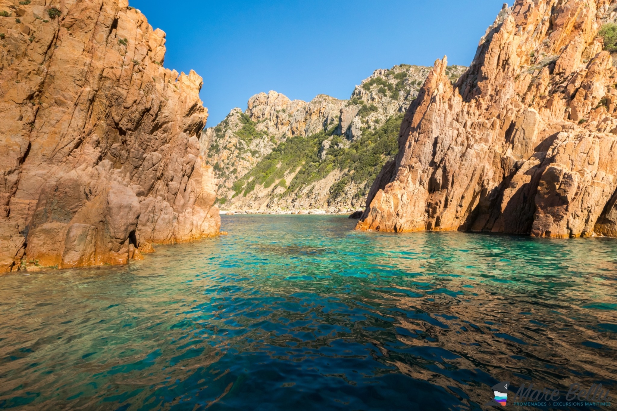 Promenade en mer - Les Calanques de Piana - Mare-Bellu